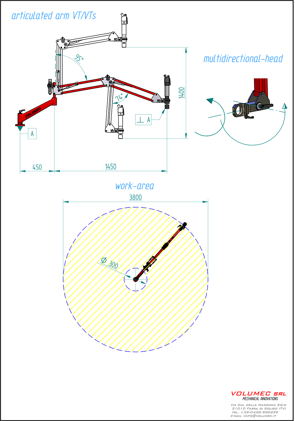 Volumec S.r.l. - Production Tapping machines Pneumatic VT / VTS with ...